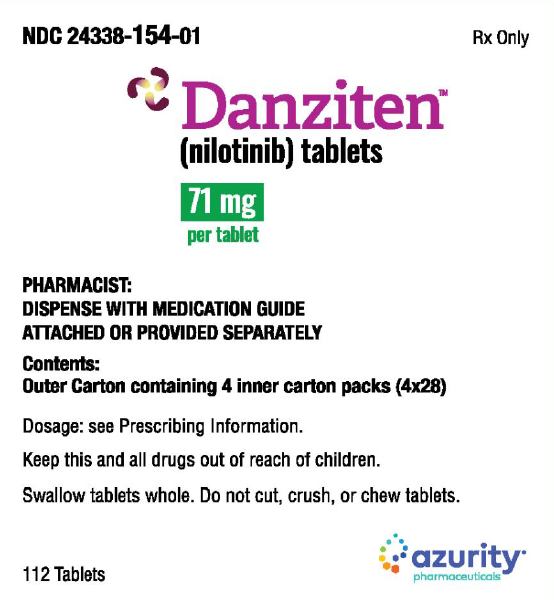 Danziten 71 mg Label